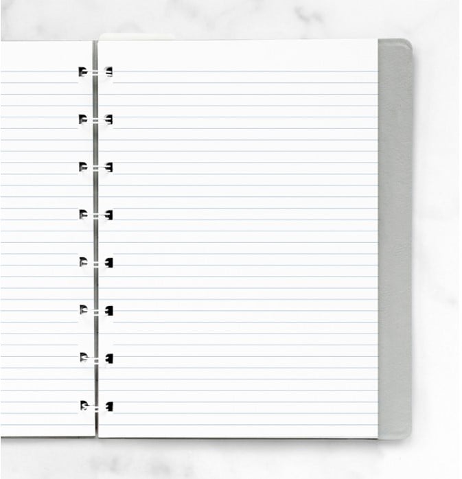 Filofax A6 Notebook Refill Ruled Paper White | Kantoorvakhandel